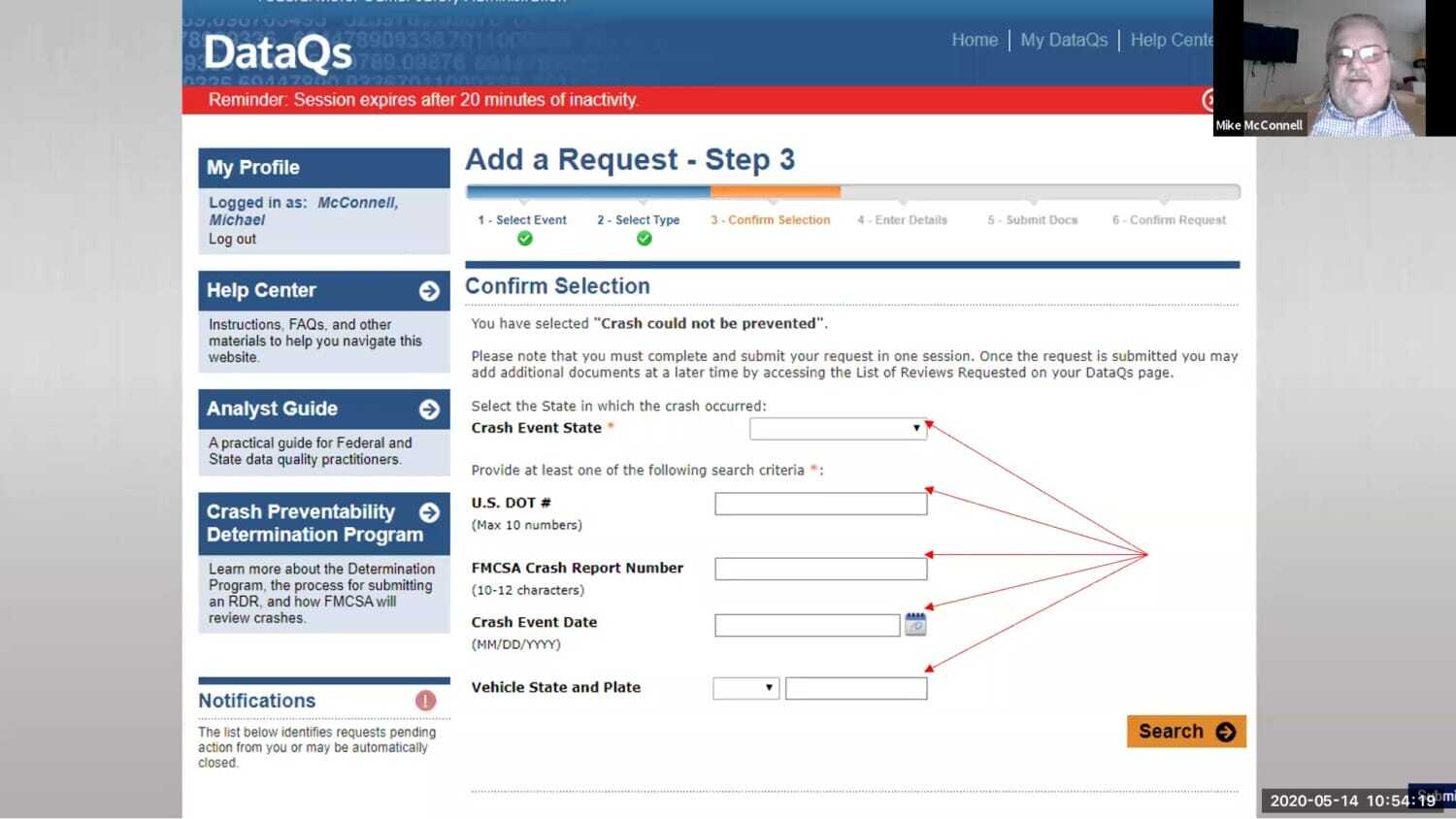 FMCSA Crash Preventability Determination Program | Inifnit-I