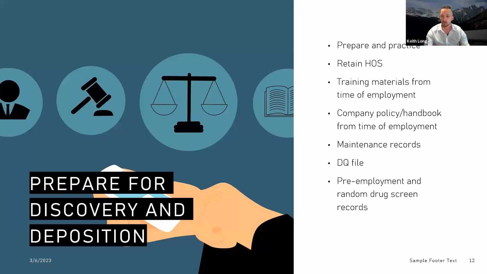 Webinar Replay #49: Post-Accident Procedures - Dos & Don'ts | Infinit-I