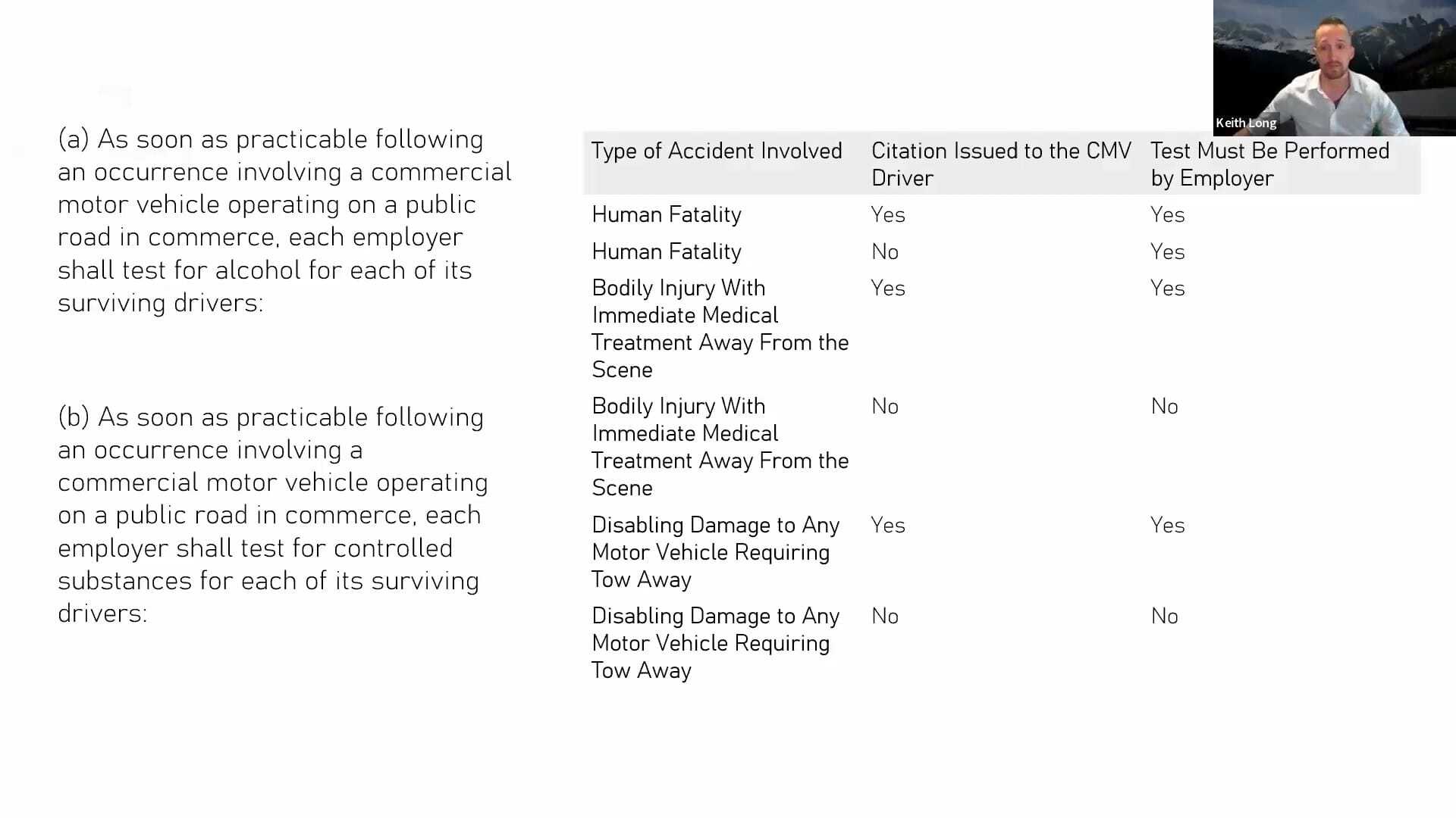 Webinar Replay #49: Post-Accident Procedures - Dos & Don'ts | Infinit-I