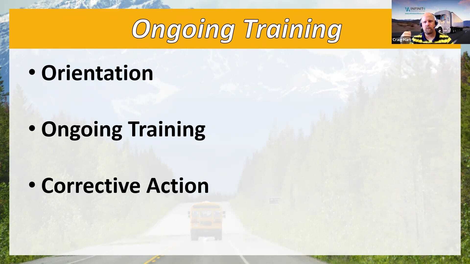 ELDT & Ongoing Training For Student Transportation