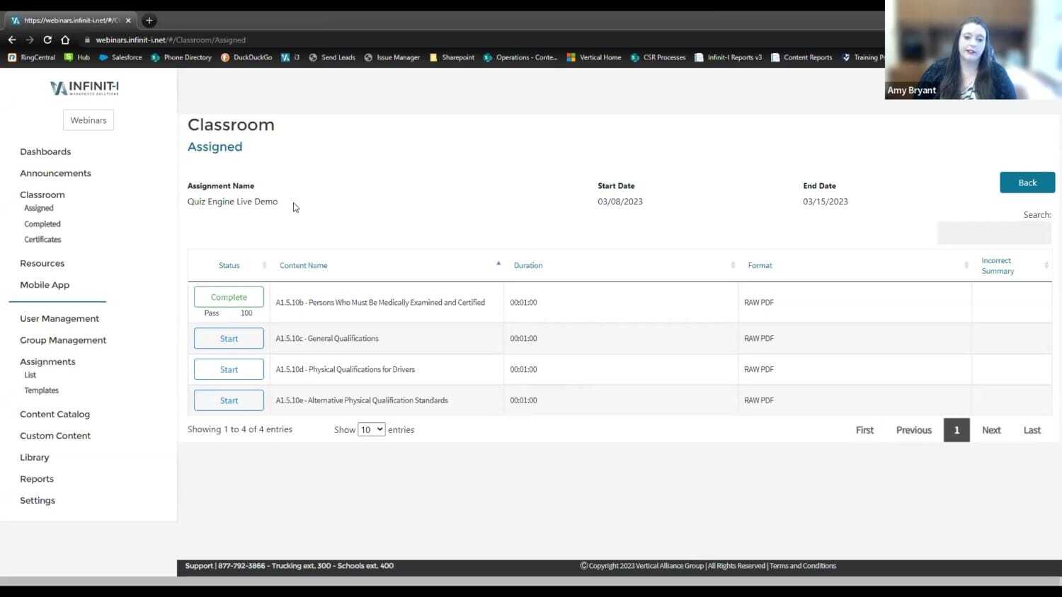 Webinar Replay #41: Infinit-I Introduces Quiz Engine V2 | Infinit-I
