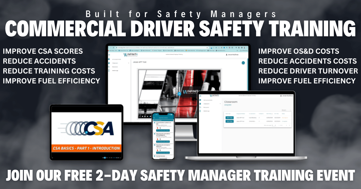 10 Training Topics For Commercial Driver Safety Training