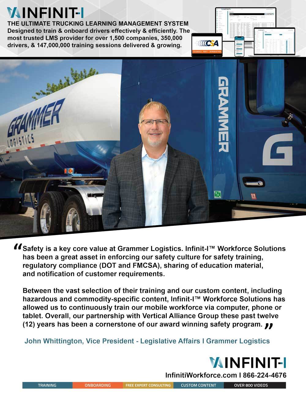 IMTA Awards Grammer Logistics 10 Awards At Banquet