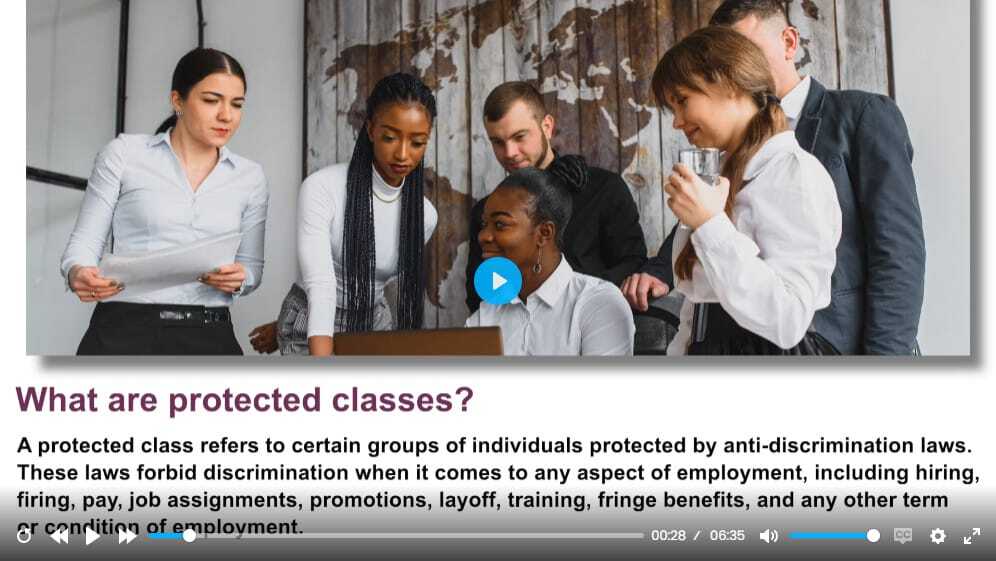 Sexual Harassment Prevention Training Videos | Infinit-I