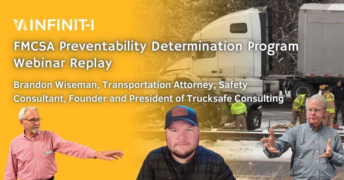 Webinar Replay Video #80: FMCSA Crash Preventability Determination Program