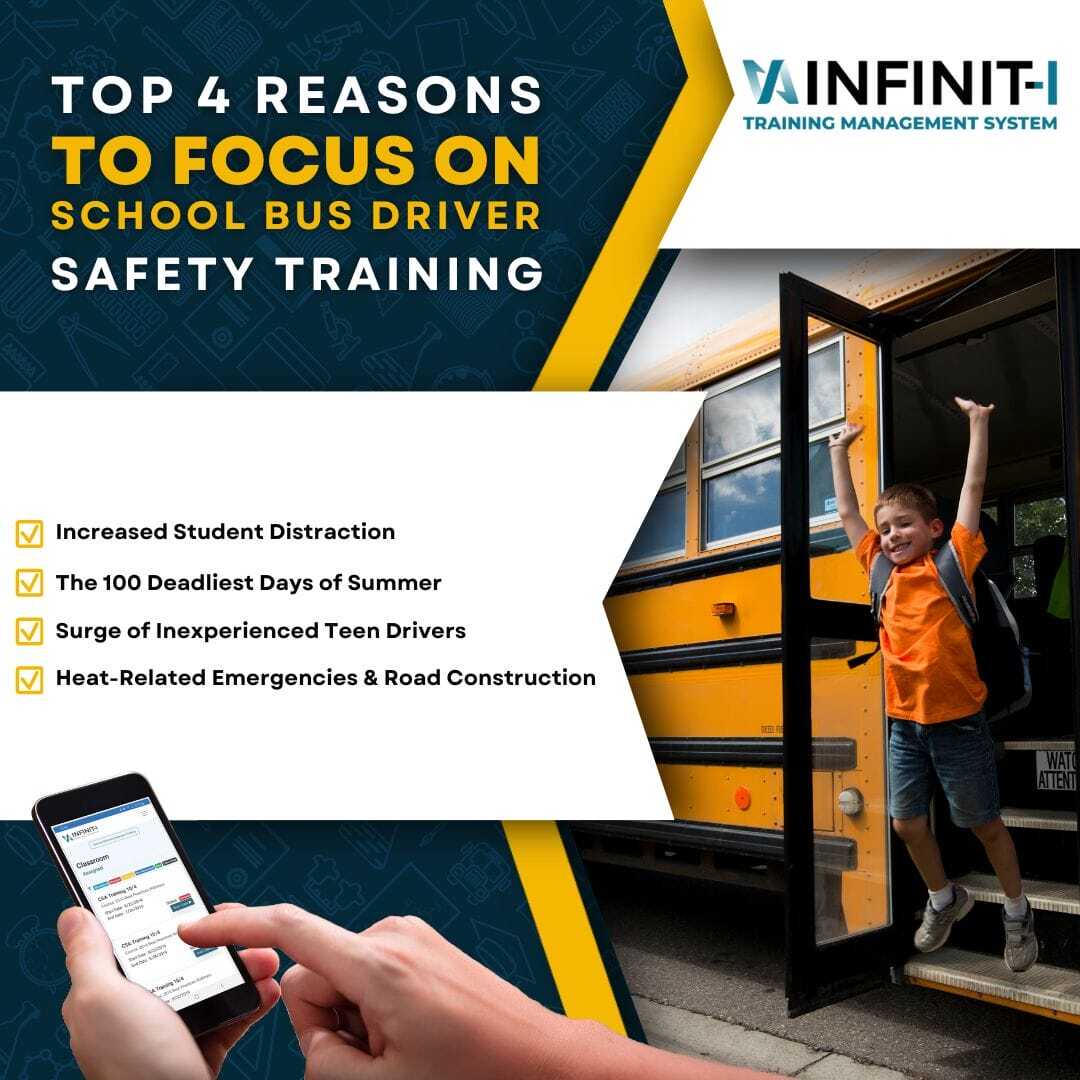 Top 4 Reasons To Focus On School Bus Driver Safety Training | Infinit-I