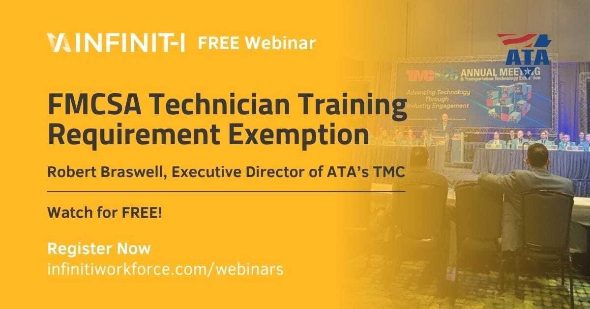 Webinar Replay Video #89: FMCSA Technician Training