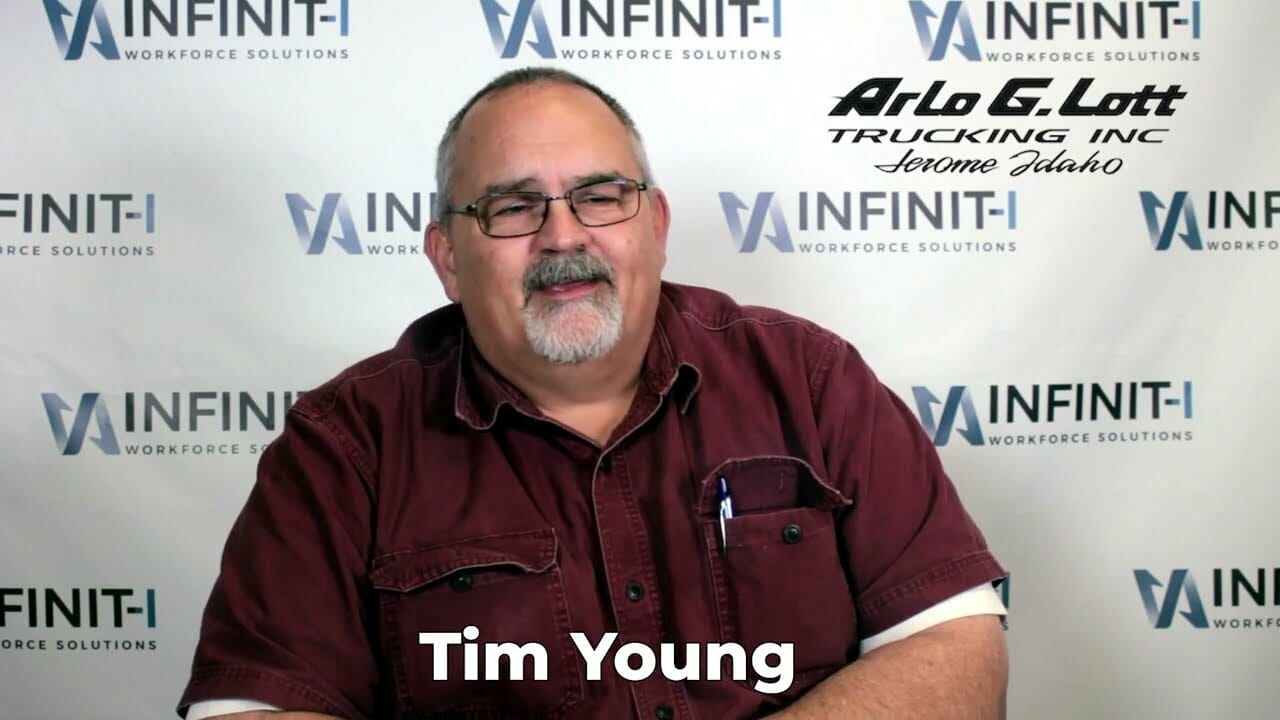 Tim Young With Arlo G Lott Trucking | Infinit-I