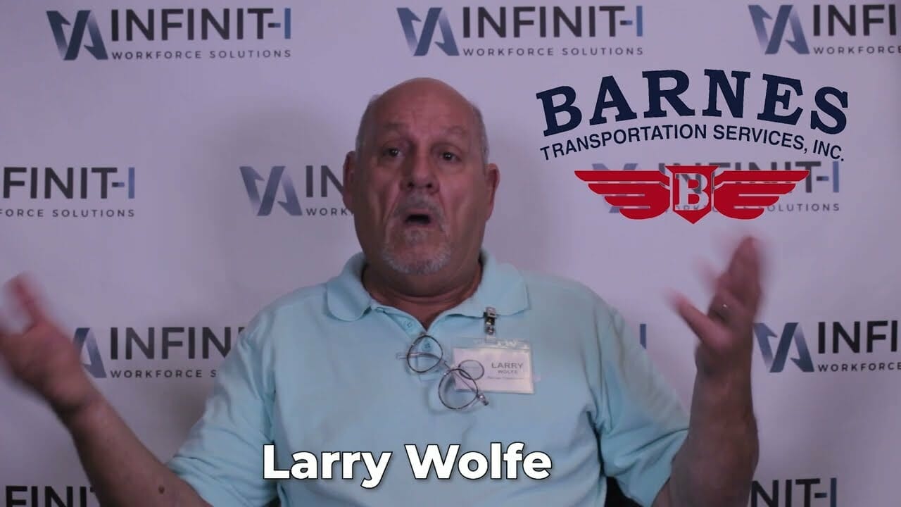 Larry Wolfe With Barnes Transportation | Infinit-I