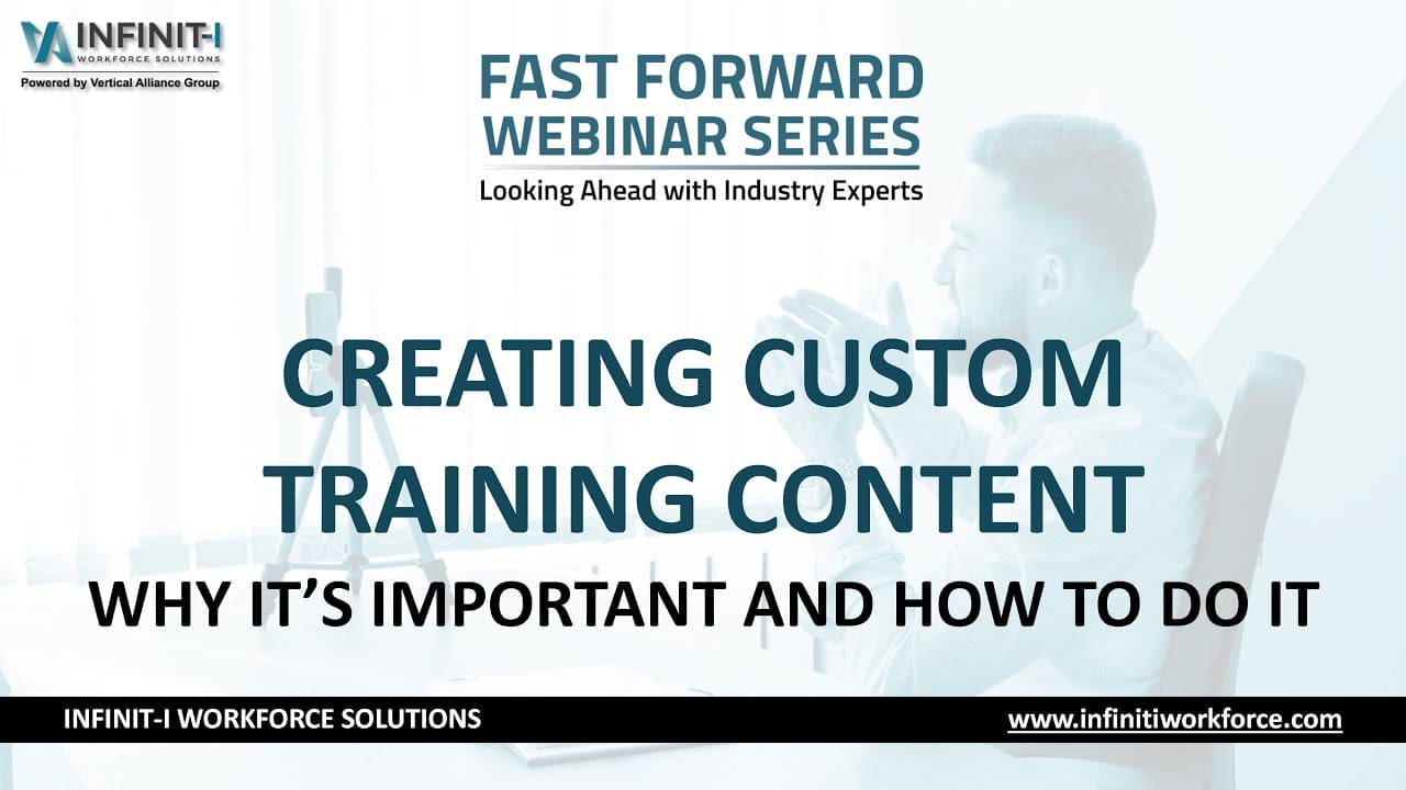 Creating Custom Training Content | Infinit-I