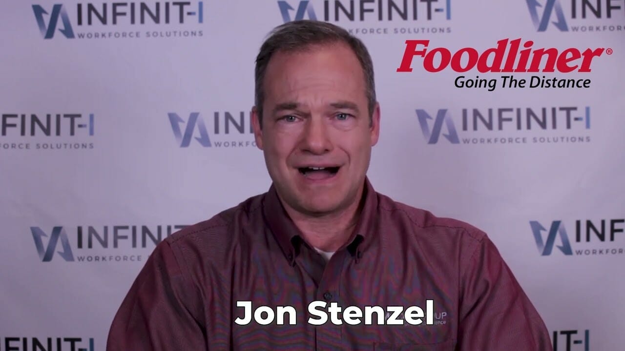Jon Stenzel With Foodliner | Infinit-I
