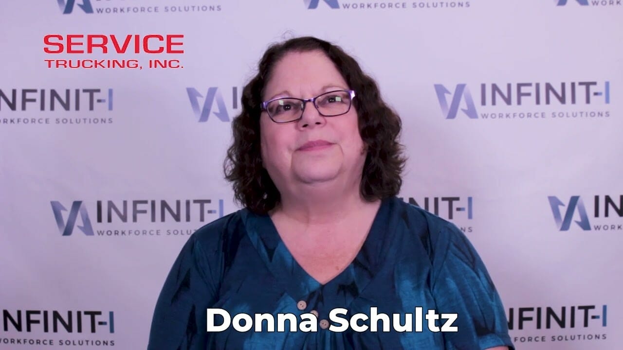 Donna Schultz With Service Trucking | Infinit-I